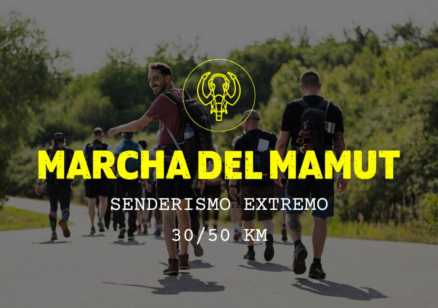 Vale regalo Marcha del Mamut - Marcha del Mamut - 100 km. 24 horas. A pie.